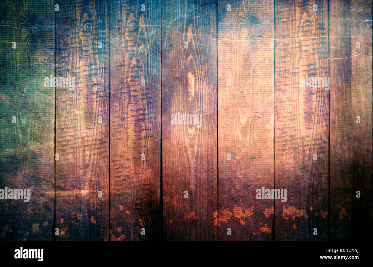 Artistic multicolored vintage gradient wooden texture background Stock ...