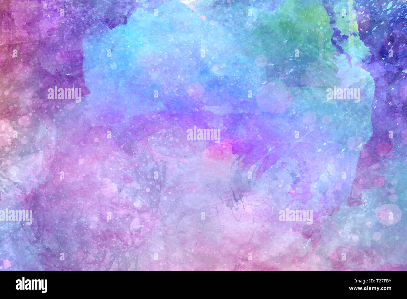 Abstract artistic colorful smooth galaxy artwork Stock Photo - Alamy
