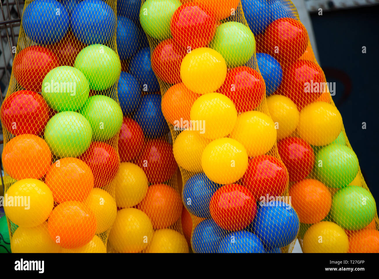Rubber ball of various color as a background Stock Photo - Alamy
