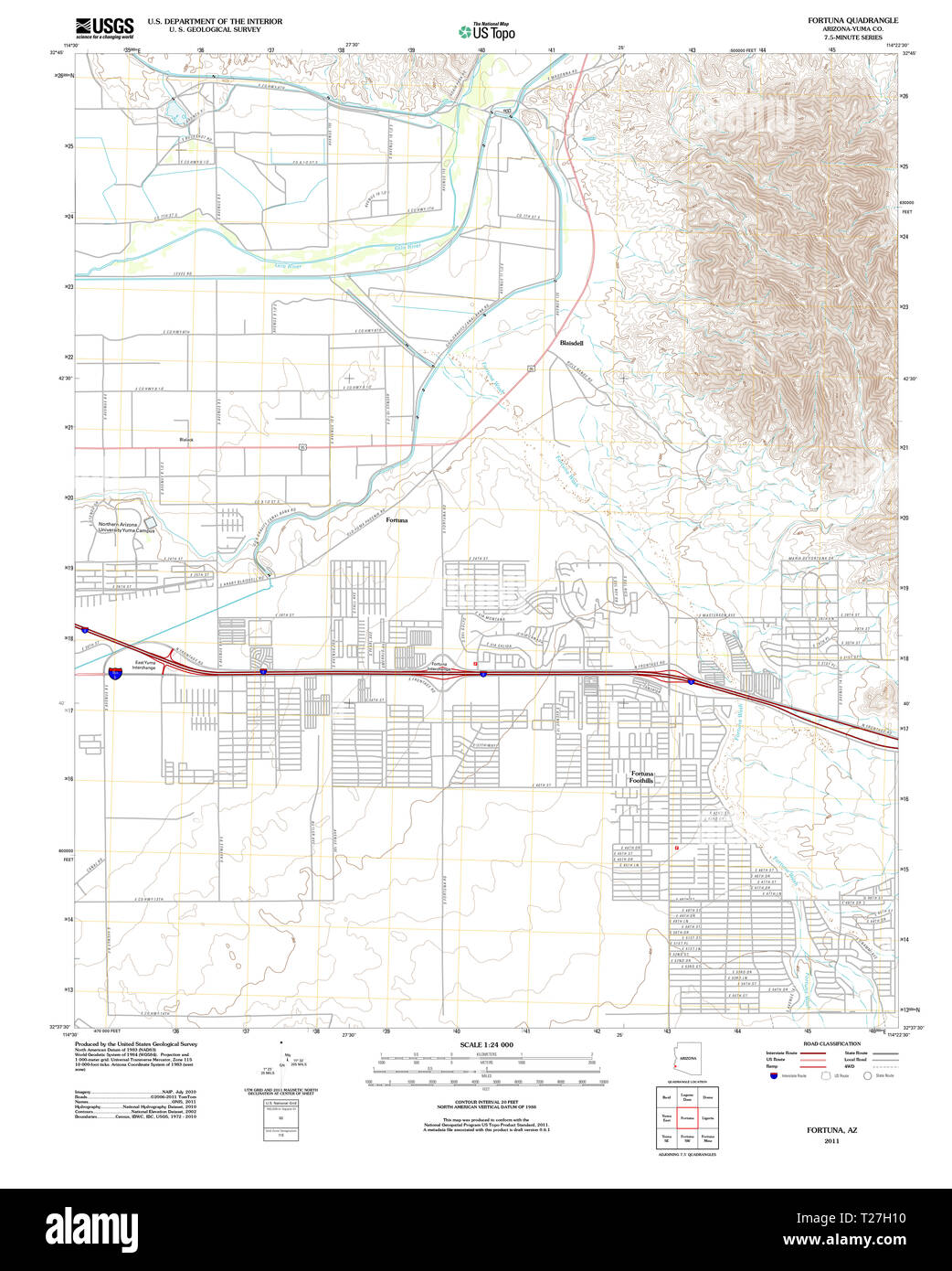 Map of fortuna hi-res stock photography and images - Alamy