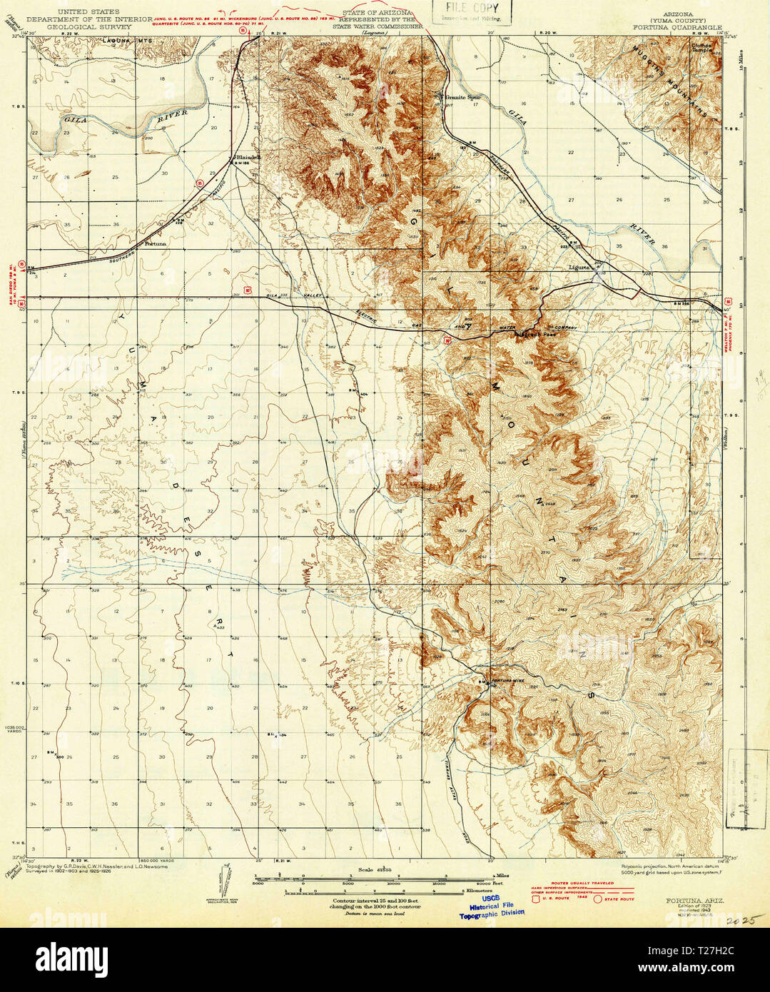 Map of fortuna hi-res stock photography and images - Alamy