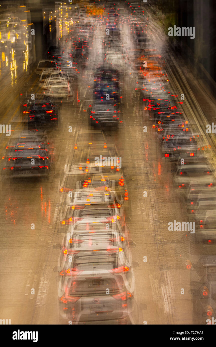 FEBRUARY 2, 2019 - LOS ANGELES, CA, USA - Abstract and impressionistic ...