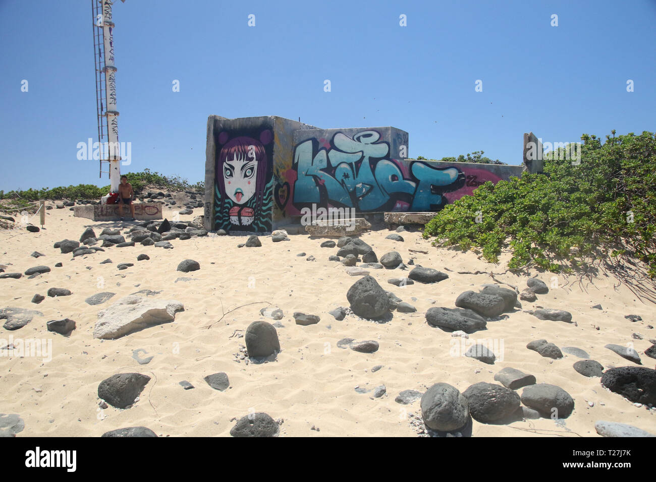 Kaena Point Trail, Oahu, Hawaii Stock Photo - Alamy