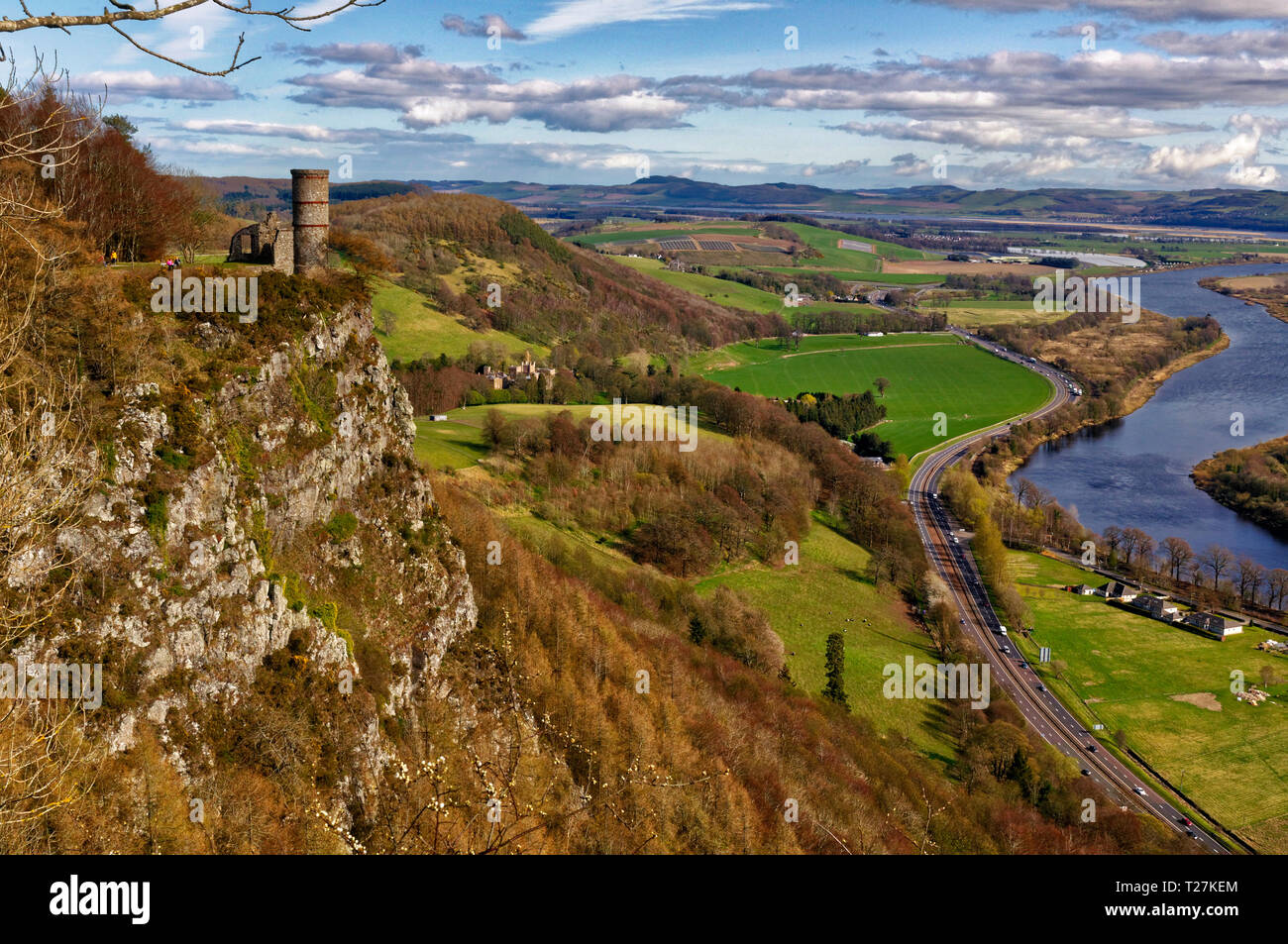 Kinnoull hill tower hi-res stock photography and images - Alamy