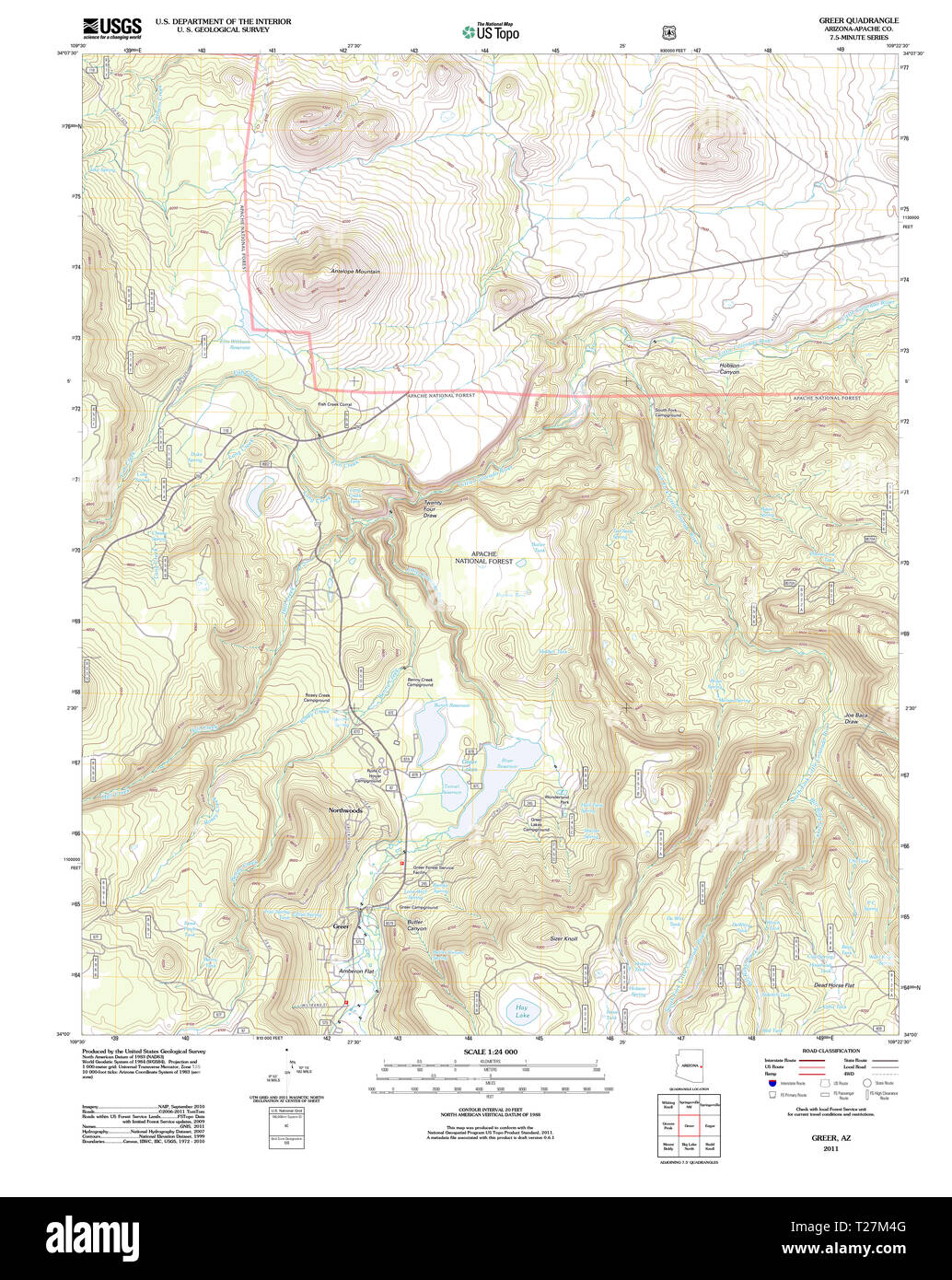 Greer arizona hi-res stock photography and images - Alamy