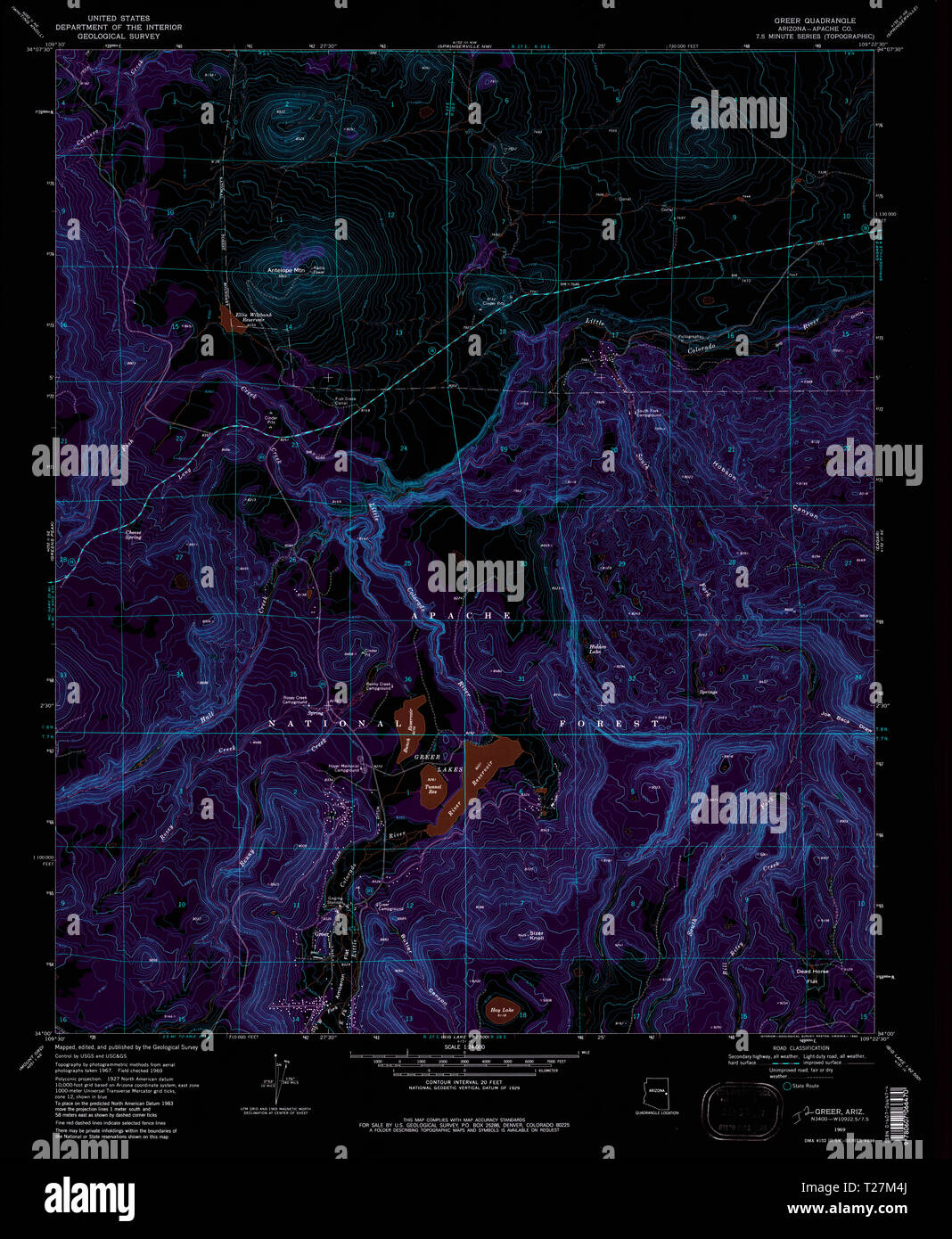 Greer, arizona hi-res stock photography and images - Alamy