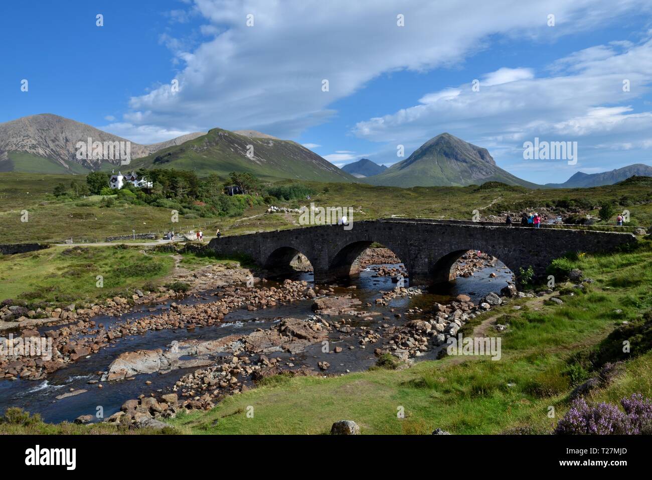 Bridge over the river Stock Photo - Alamy