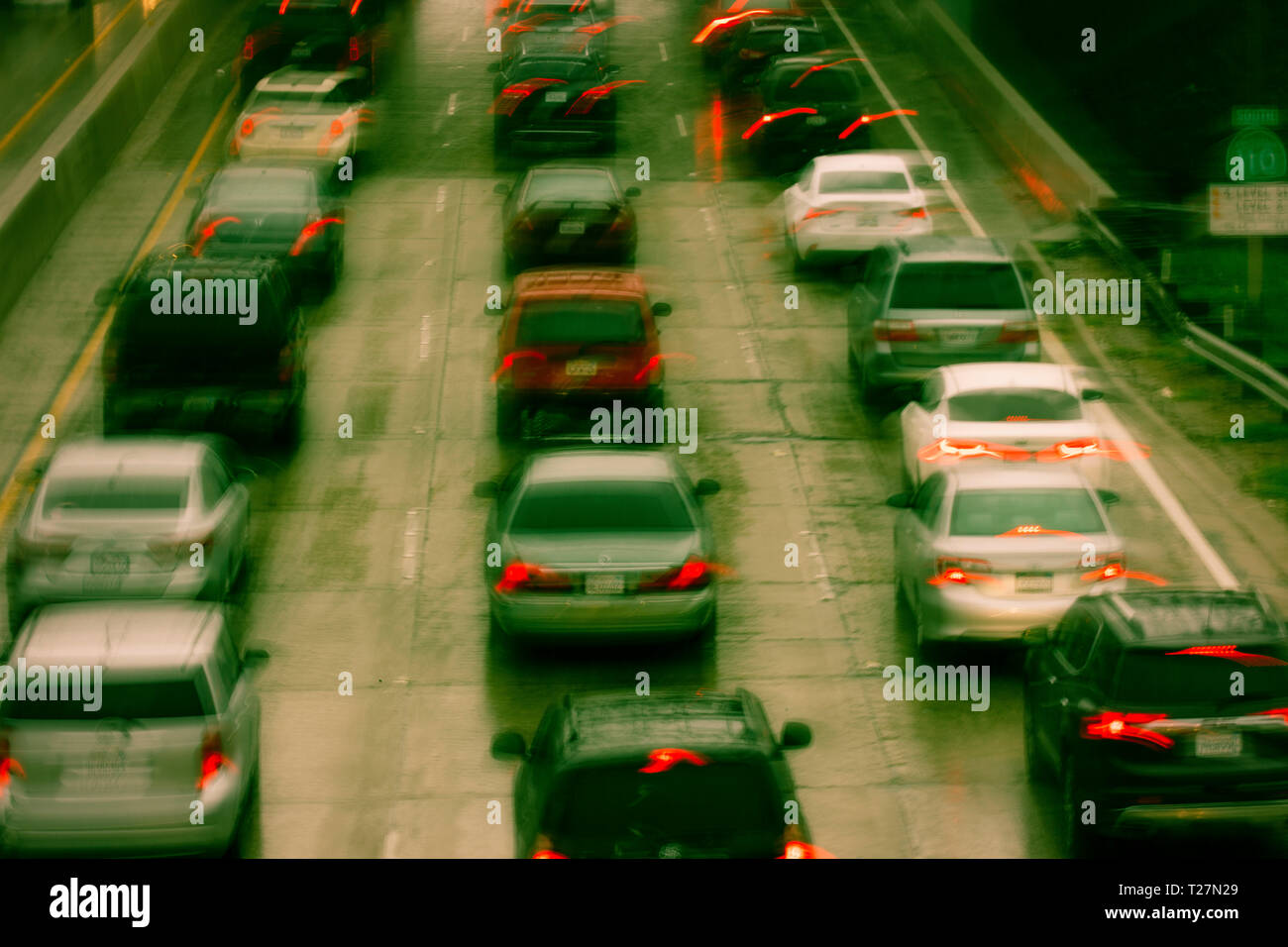 FEBRUARY 2, 2019 - LOS ANGELES, CA, USA - Abstract and impressionistic ...