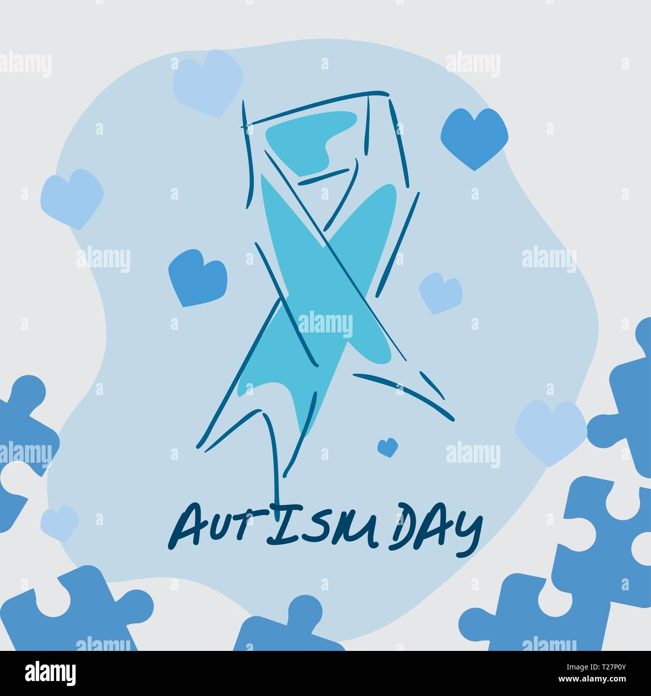 Autism Awareness Day Blue