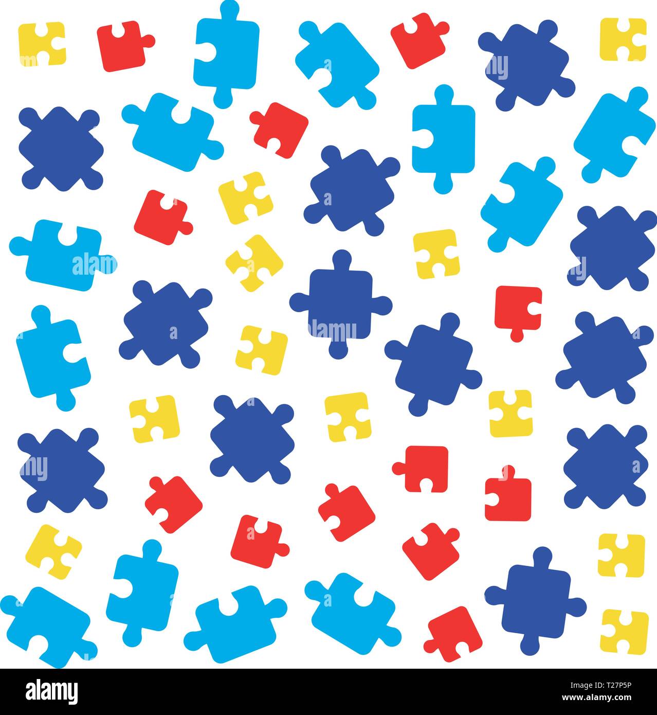 puzzles pieces connection background vector illustration design vector ...