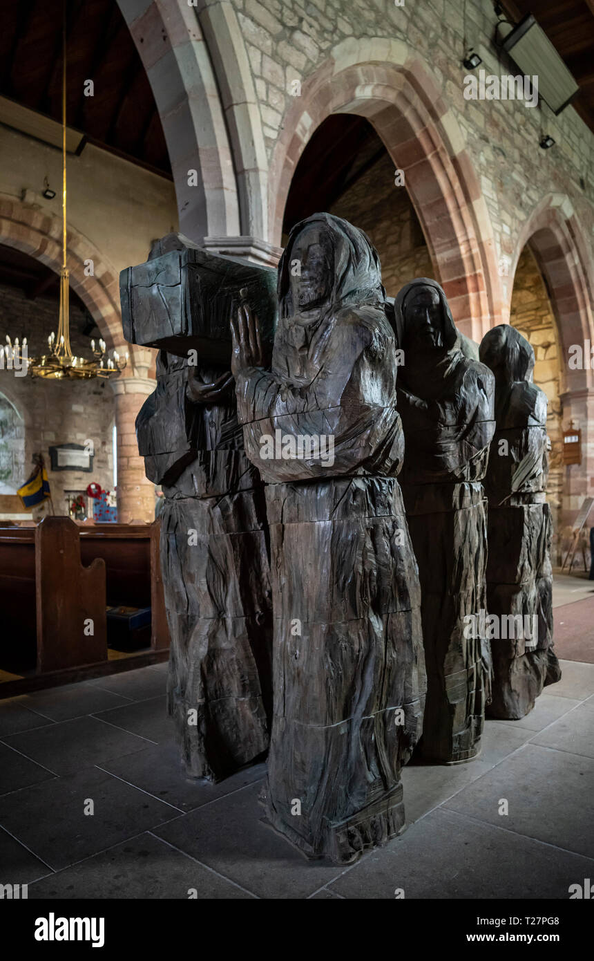 St cuthbert coffin hi-res stock photography and images - Alamy
