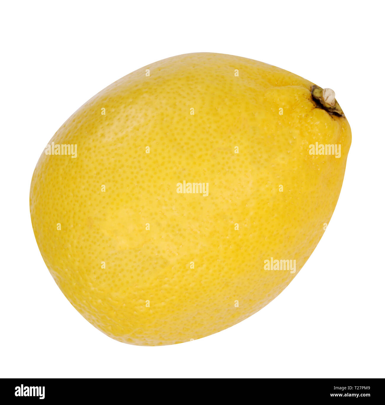 yellow raw lemon isolated Stock Photo - Alamy