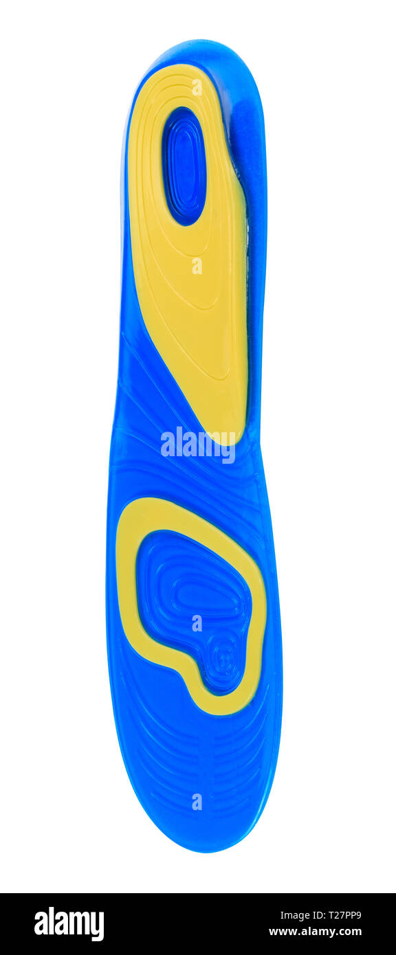 gel insole isolated on white Stock Photo - Alamy