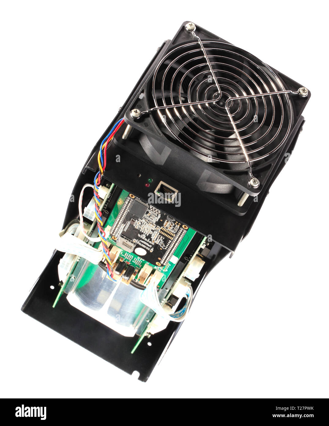 electronic device isolated on white background Stock Photo - Alamy