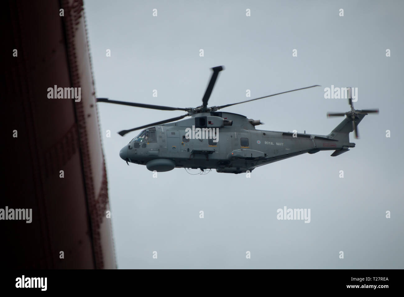 Merlin helicopter hi-res stock photography and images - Alamy