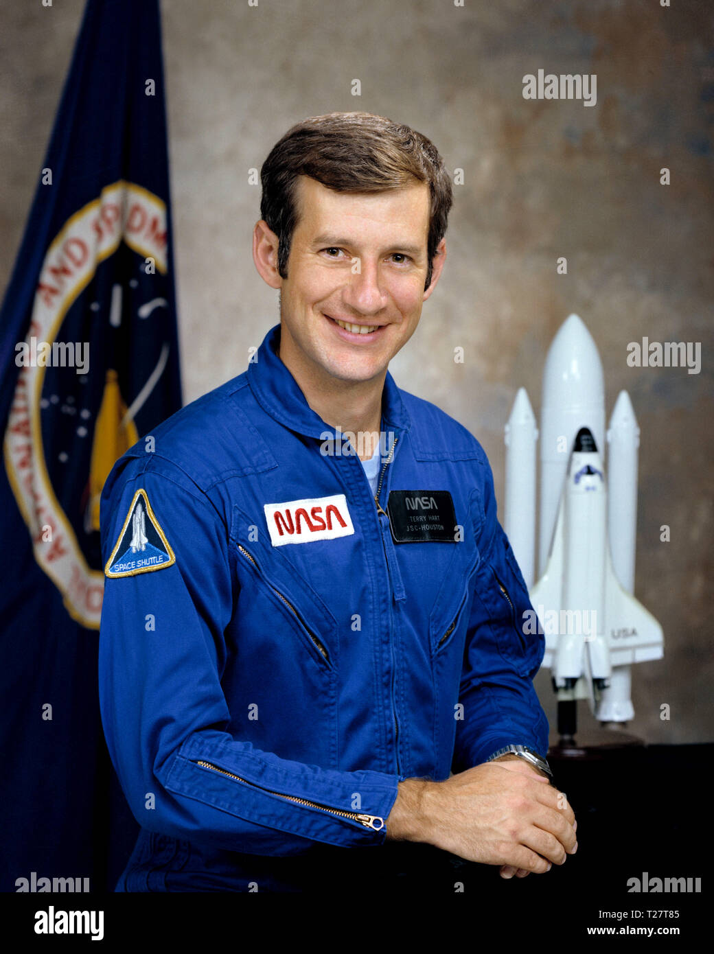 Astronaut terry hart portrait hi-res stock photography and images - Alamy