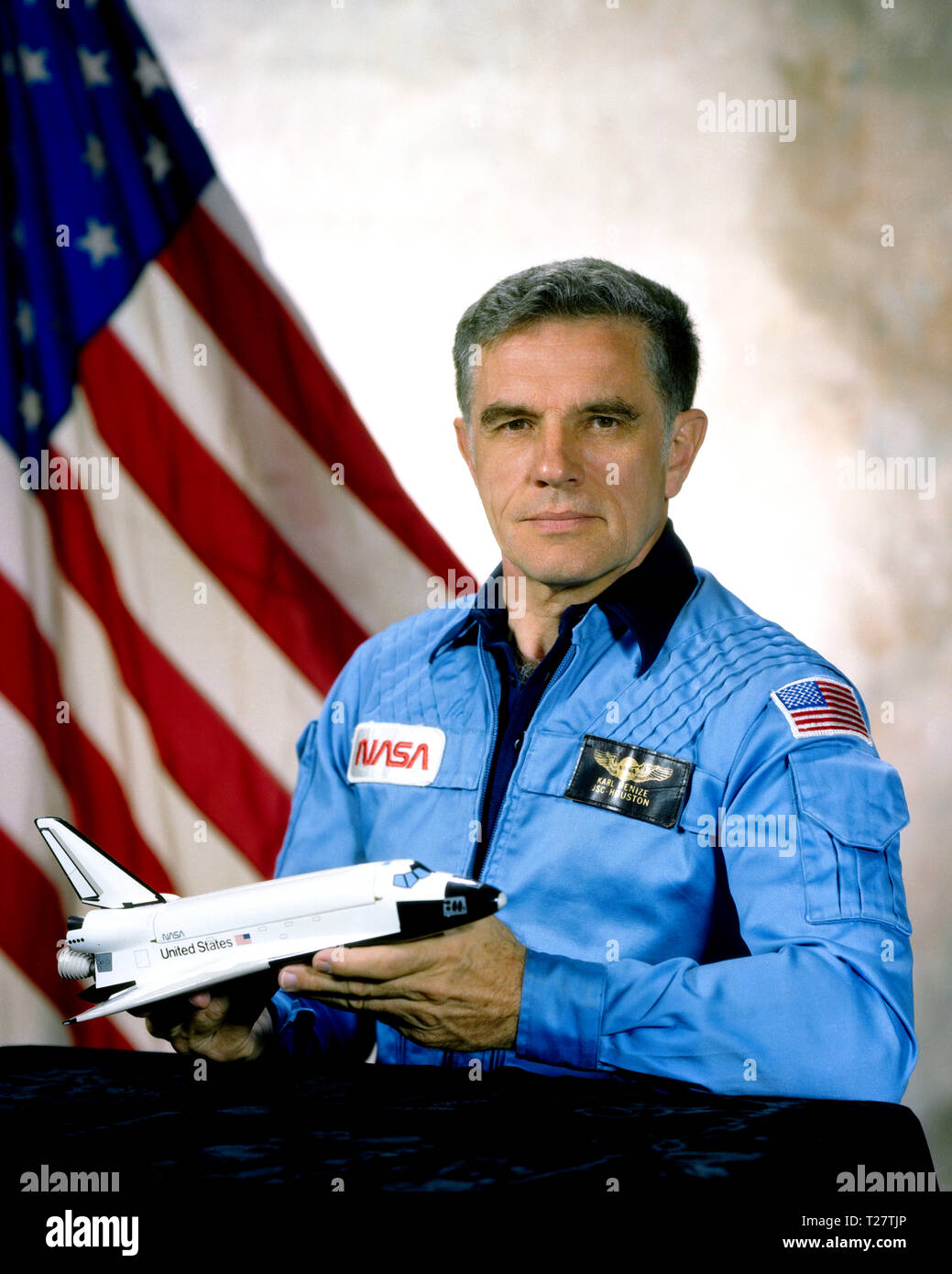 (Feb 1981) --- Astronaut Karl G. Henize, PhD Stock Photo - Alamy