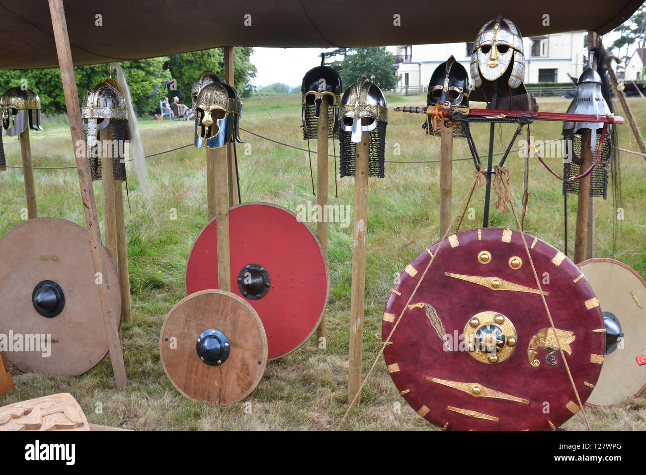 Anglo saxon shield hi-res stock photography and images - Alamy