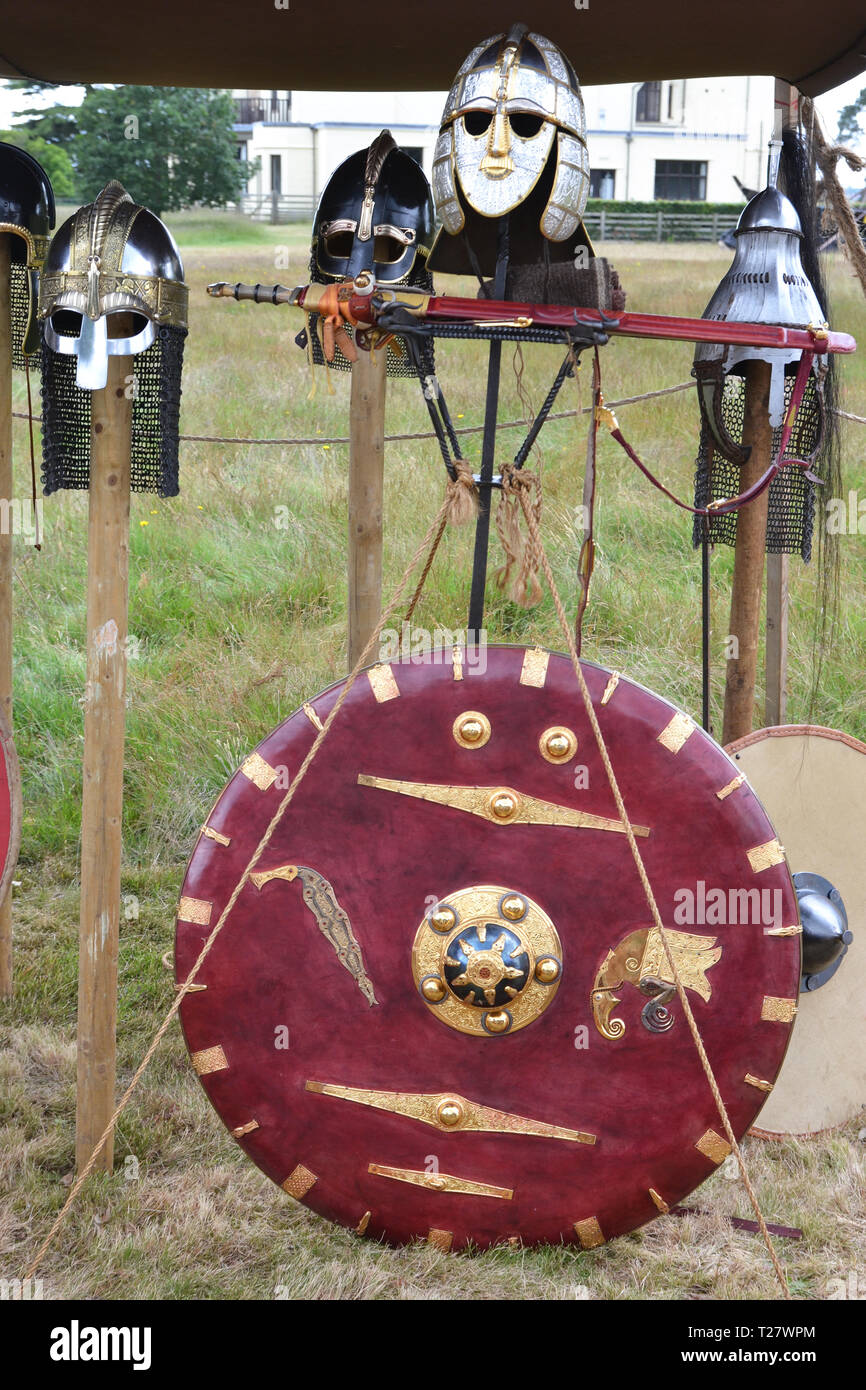 Anglo saxon shield hi-res stock photography and images - Alamy