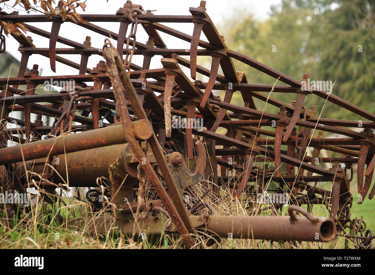 Rusty harrow hi-res stock photography and images - Alamy
