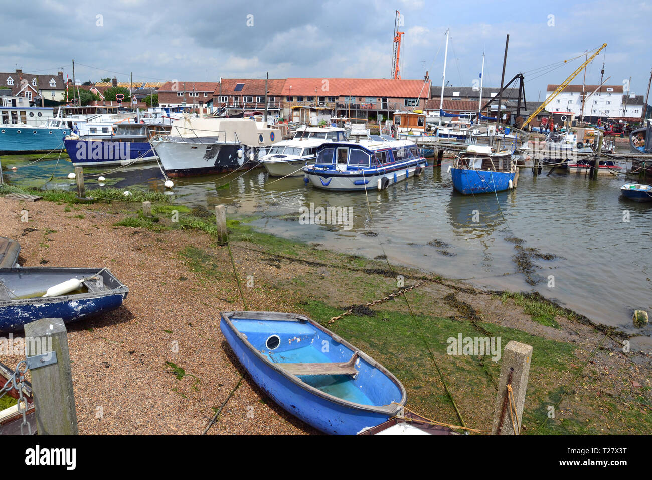 Woodbridge marina suffolk england uk hi-res stock photography and ...