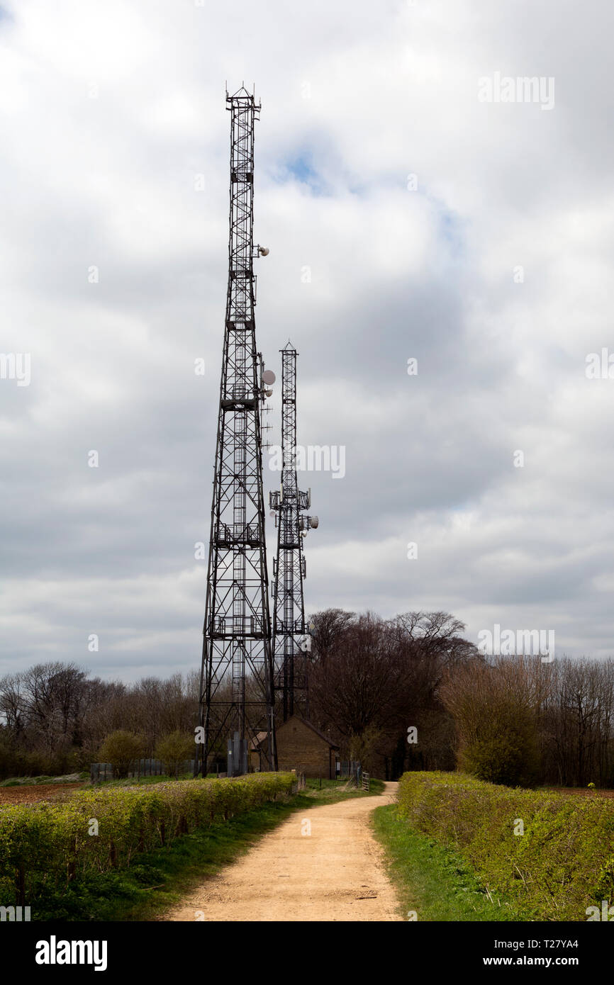 Ilmington radio masts hi-res stock photography and images - Alamy
