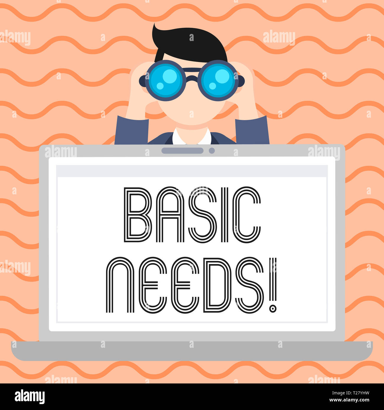 Conceptual hand writing showing Basic Needs. Concept meaning ...