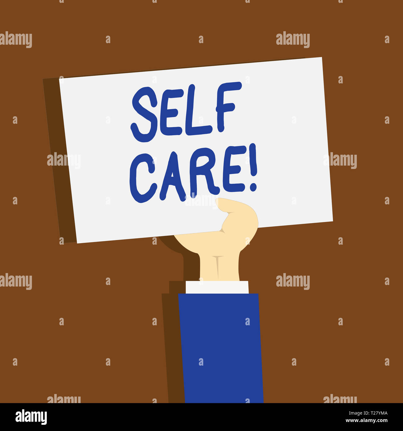 Writing note showing Self Care. Business concept for practice of taking ...