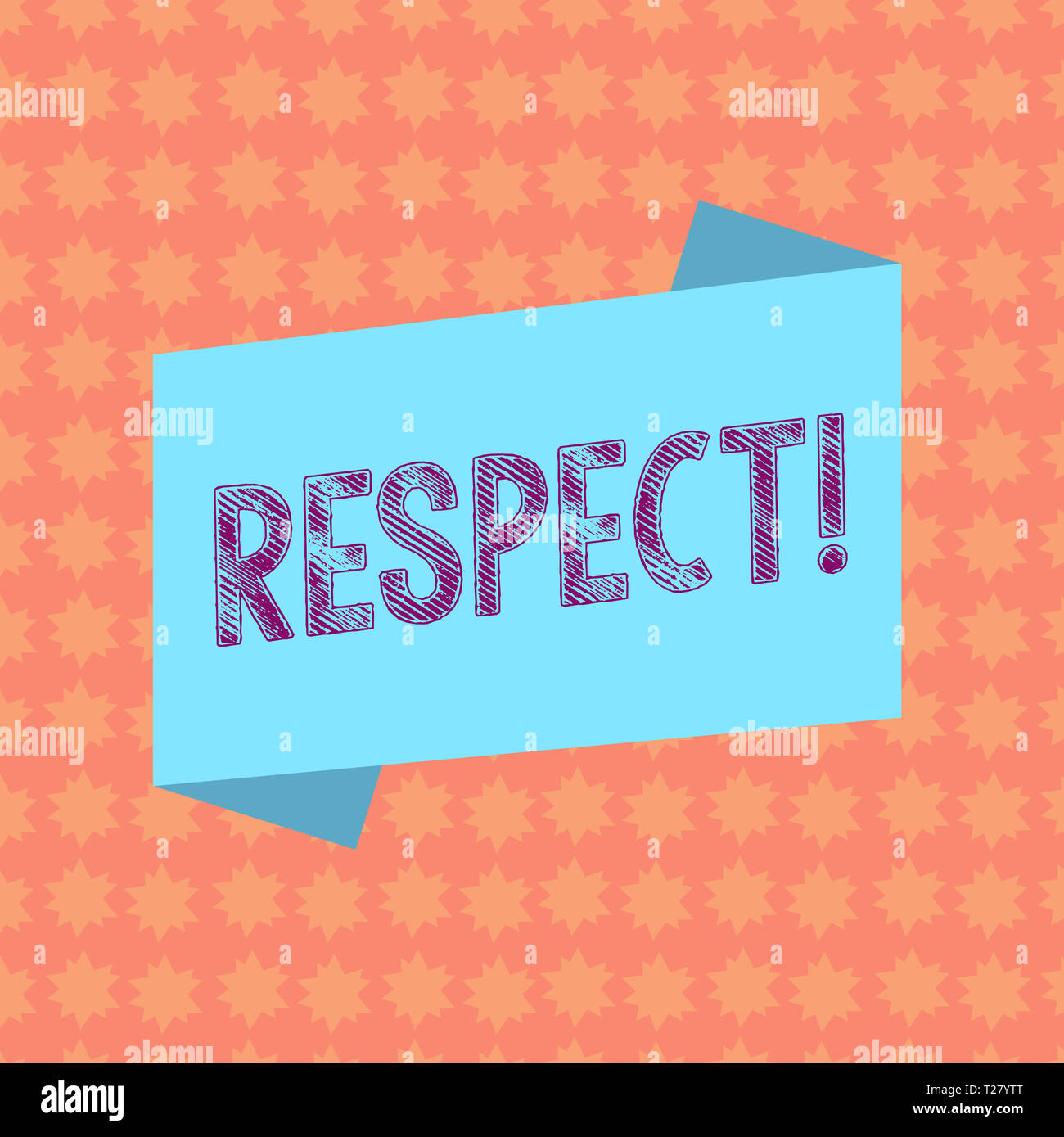 Writing note showing Respect. Business concept for Feeling of deep ...