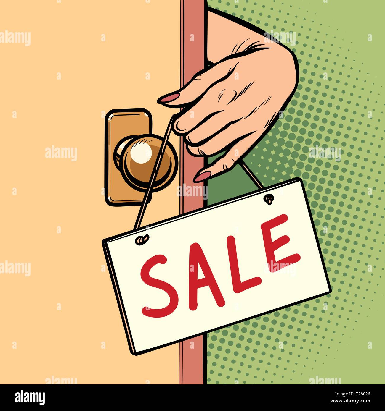 Room door sign Stock Vector Images - Alamy