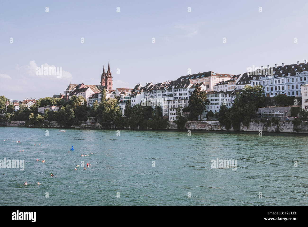 People summer river swim hi-res stock photography and images - Alamy