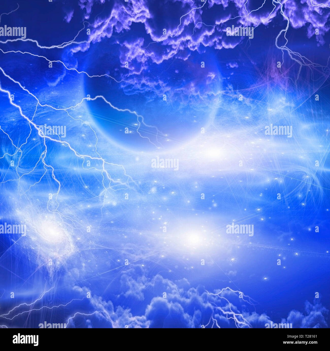 Deep space scene. Super nova Stock Photo - Alamy