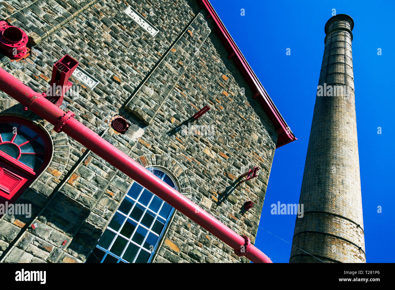 Rhondda Heritage Park Museum, Colliery Pit, Rhonnda Valley, South Wales ...