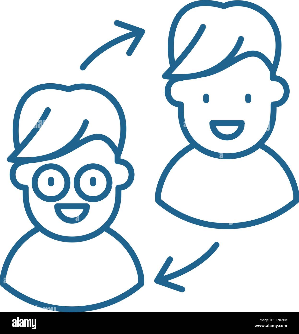 Customer experience digital transformation Stock Vector Images - Alamy