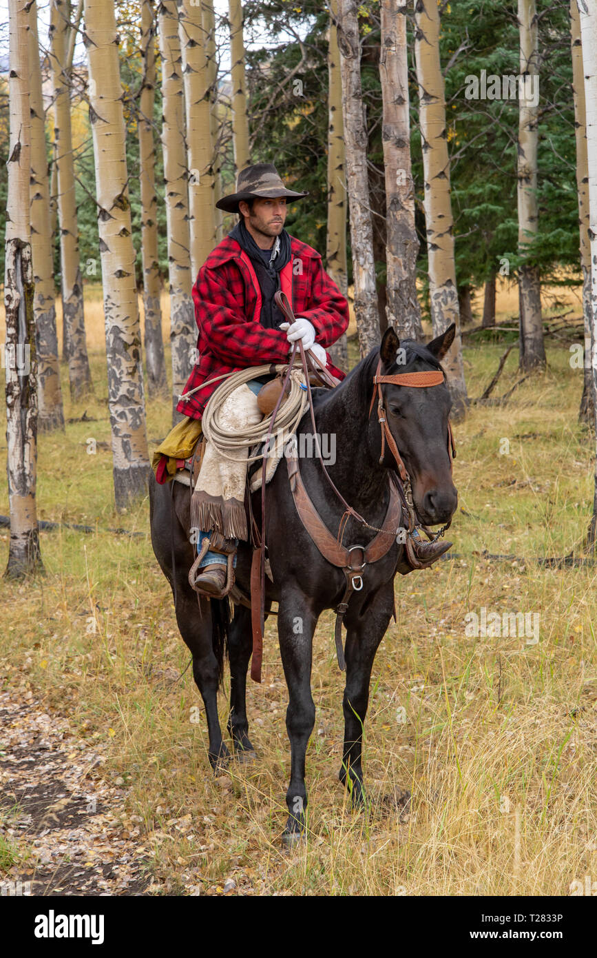 Slicker cowboy hi-res stock photography and images - Alamy