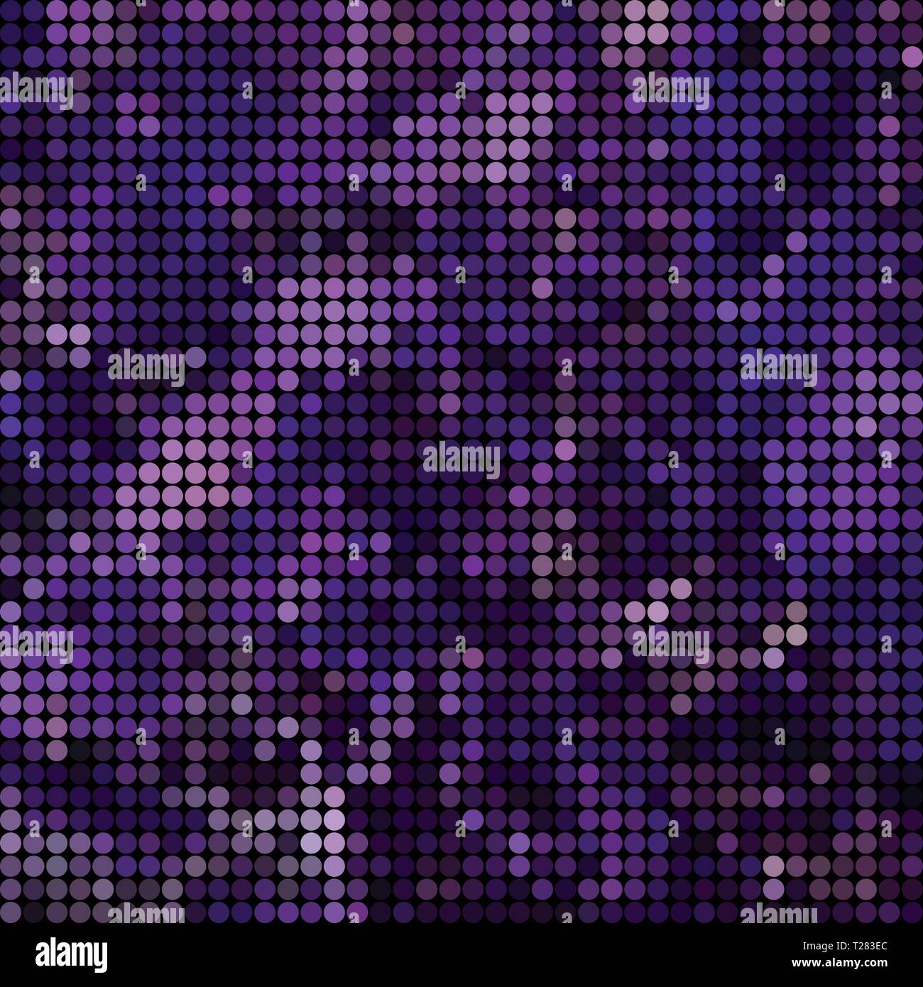 abstract vector colored round dots background - purple and violet Stock ...