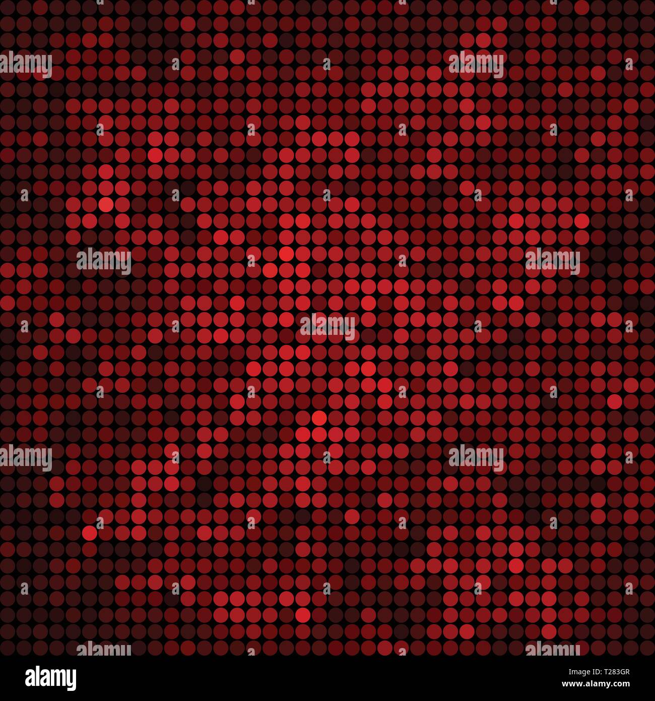 abstract vector colored round dots background - red Stock Vector Image ...
