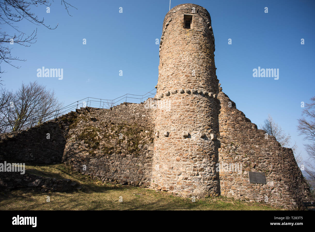 Castle bärenfels in southern Germany near wehr Stock Photo - Alamy