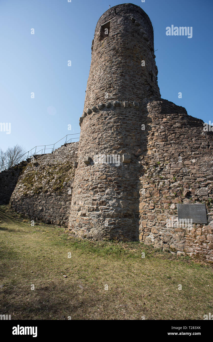 Castle bärenfels in southern Germany near wehr Stock Photo - Alamy