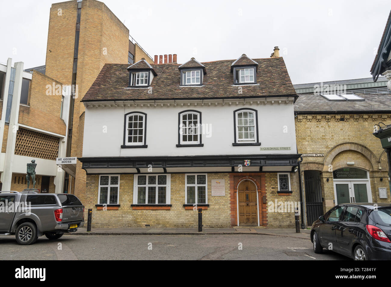 Fisher house guildhall street cambridge hi-res stock photography and ...