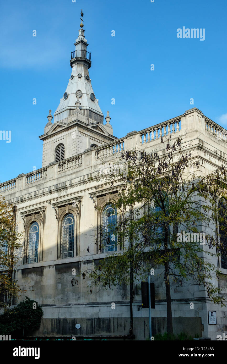 St Nicholas Cole Abbey, Queen Victoria Street, Queenhithe, London Stock ...