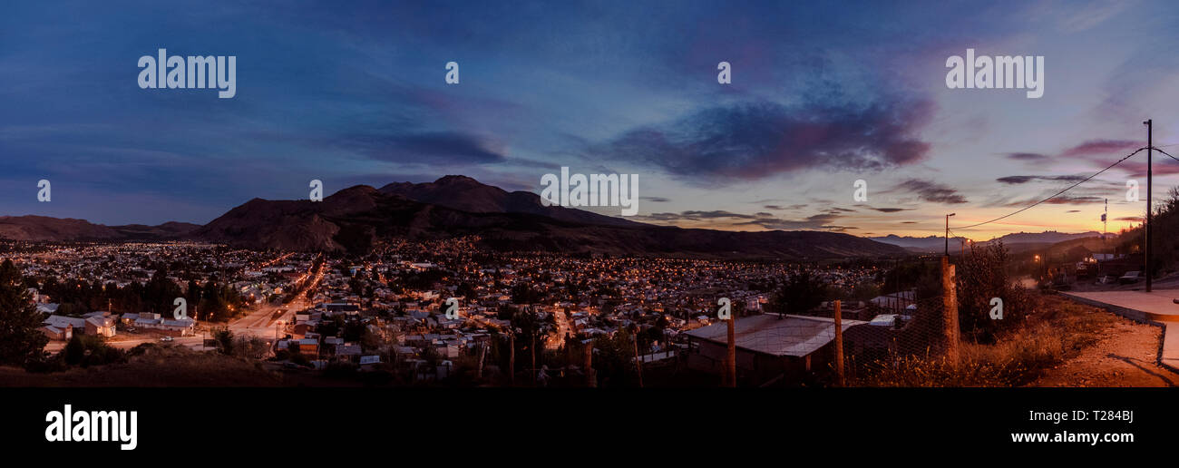 Panorama of esquel hi-res stock photography and images - Alamy