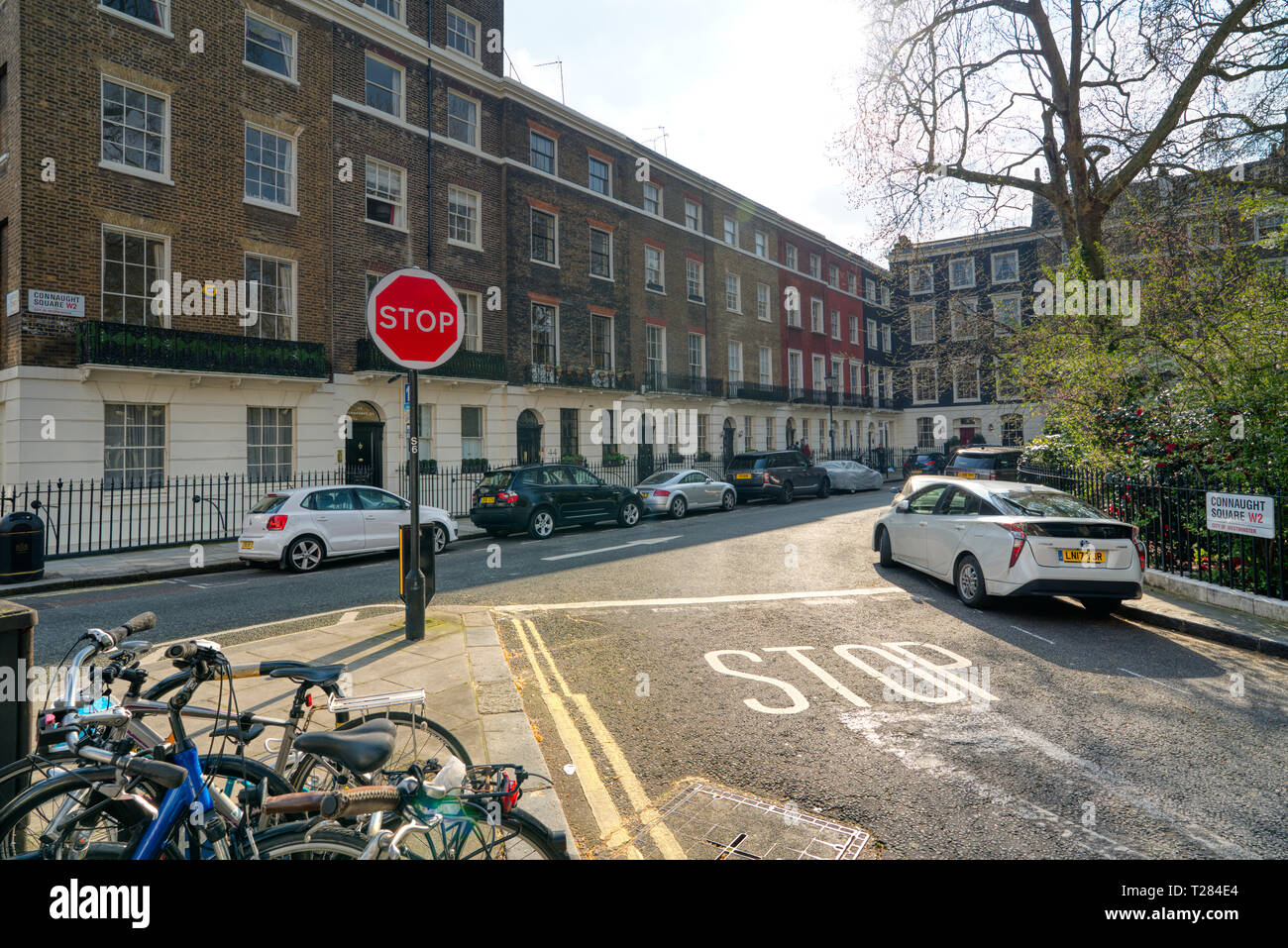 Connaught place london hi-res stock photography and images - Alamy