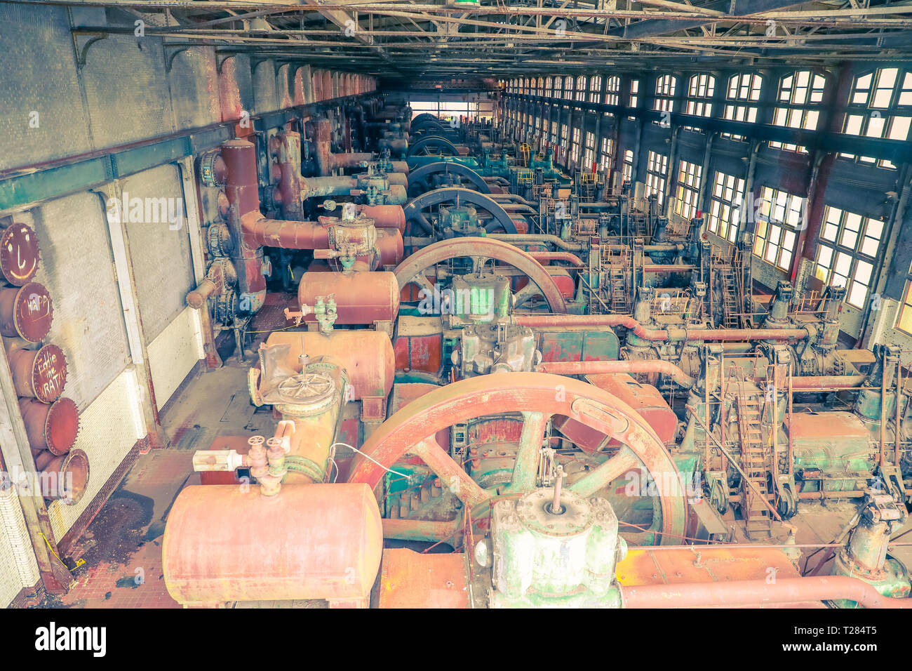 Abandoned Steel Plant Old Bethlehem Steel Plant In Bethlehem