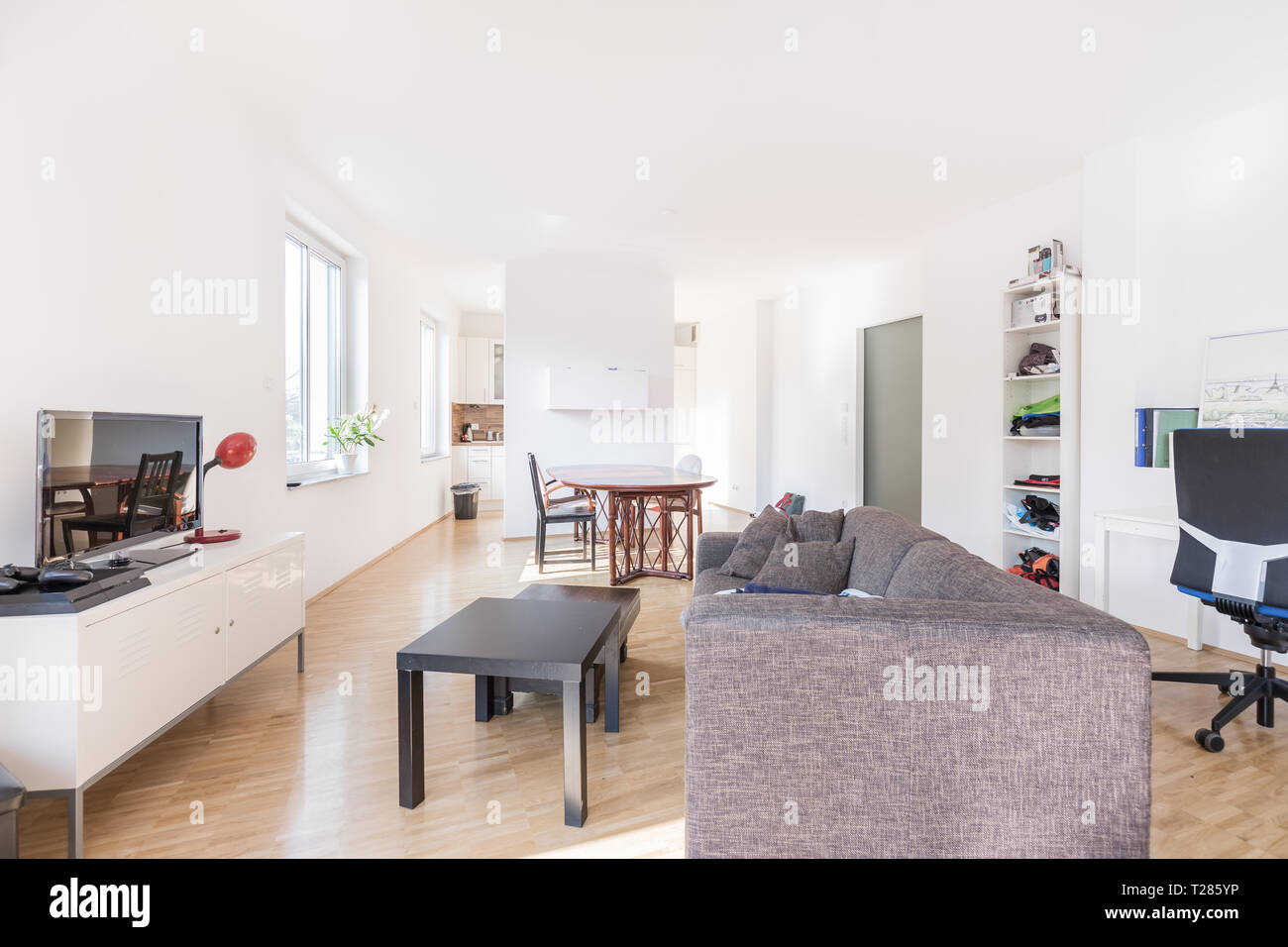 Modern Apartment Interior HDR Stock Photo - Alamy