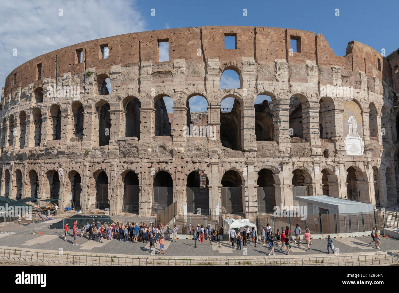 Aerial view of the colosseum hi-res stock photography and images - Alamy