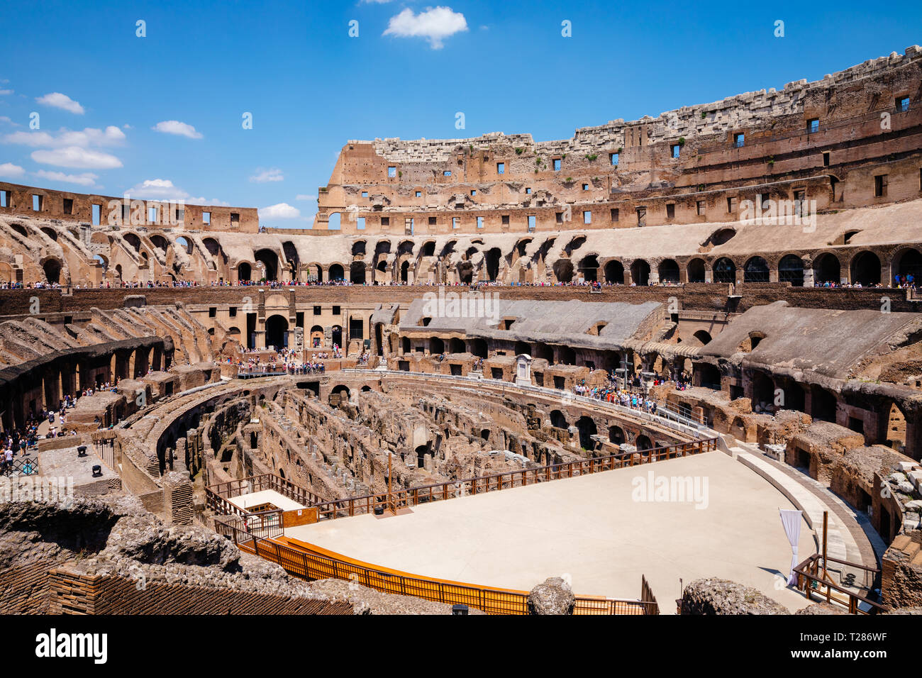 Colosseum interior aerial hi-res stock photography and images - Alamy