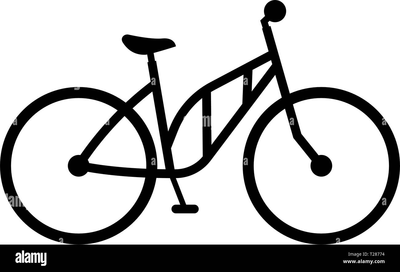 side view of a bike Stock Vector Image & Art - Alamy