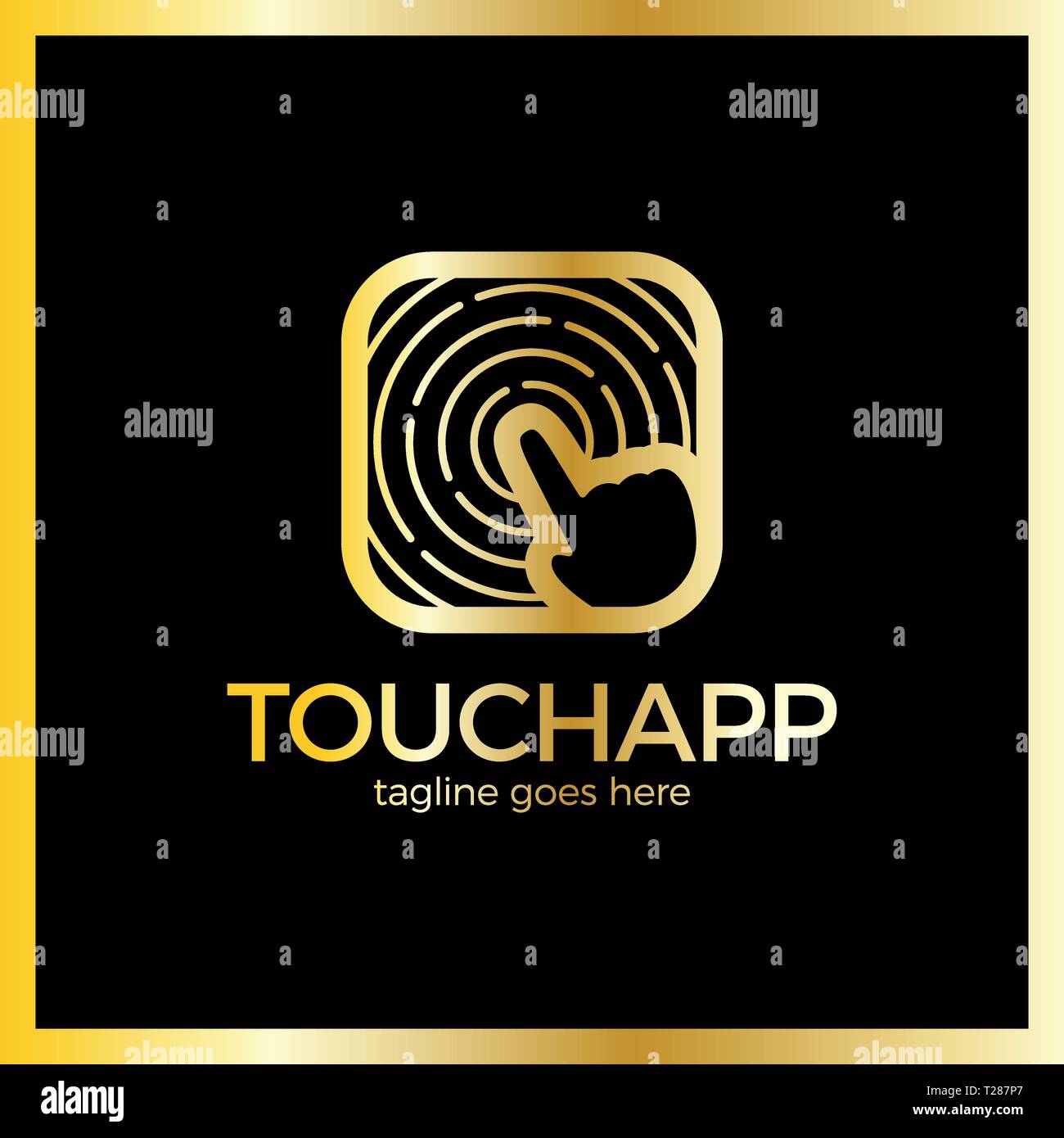 Royal touch Stock Vector Images - Alamy