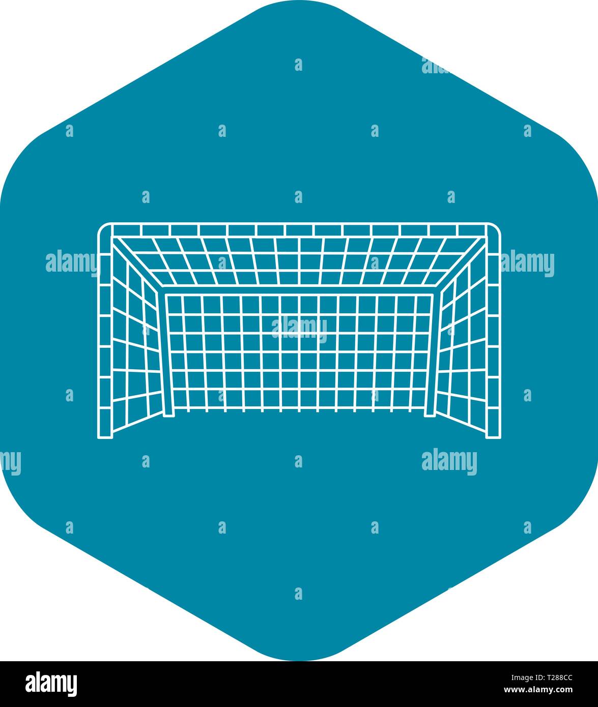 Soccer goal icon, outline style Stock Vector Image & Art - Alamy Soccer goal icon, outline style Stock Vector Image & Art - Alamy